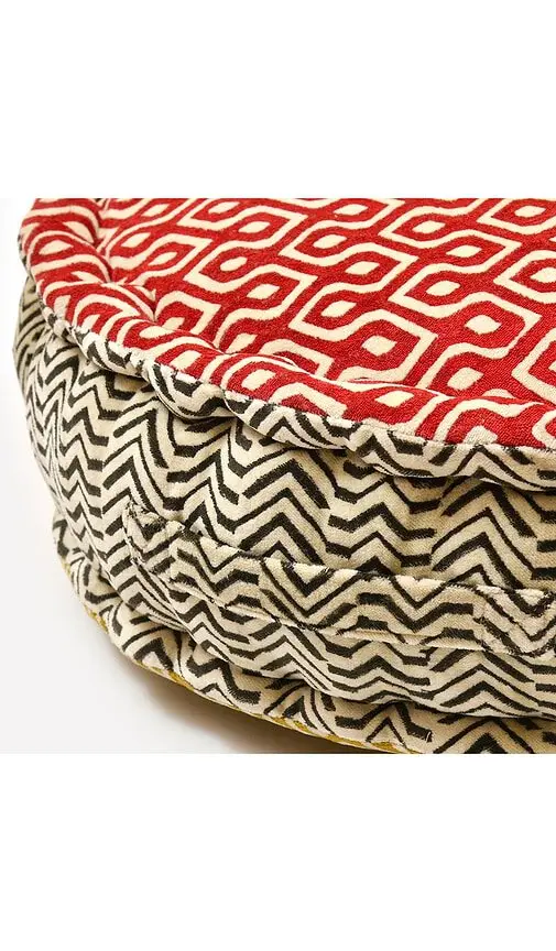 VERVE CULTURE Meditation Cushion Round