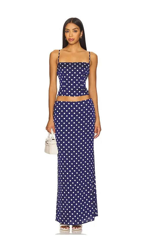 MORE TO COME Annie Cami Top - Navy