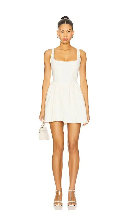 MORE TO COME Lorena Mini Dress - Ivory