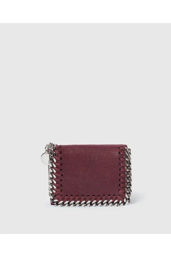 Stella McCartney Falabella Tri-fold Wallet - Metallic