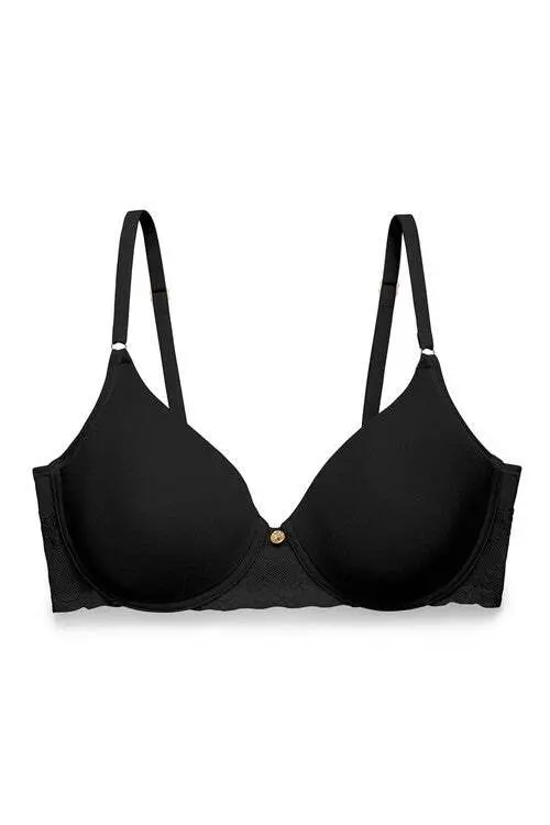 Natori Bliss Perfection Contour Underwire Bra - Black
