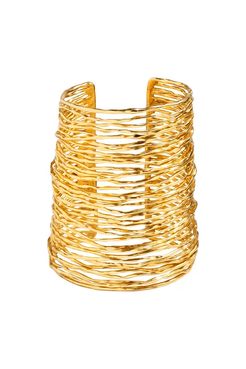 Natori Brass Wire Bracelet - Gold