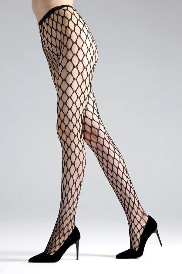 Natori Net Fashion Tights - Black