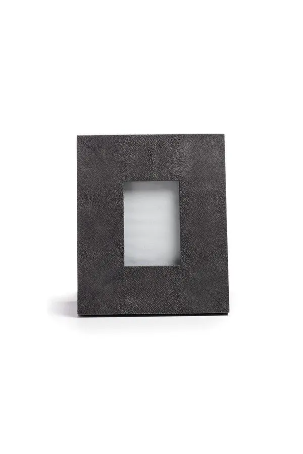 Natori Shagreen Single Photo Frame