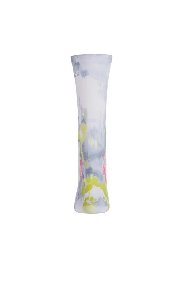 Natori Brushstroke Printed Crew Socks