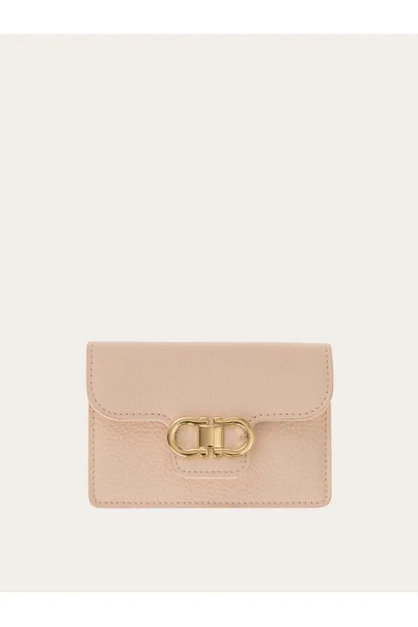 FERRAGAMO Gancini Key Holder - Pink