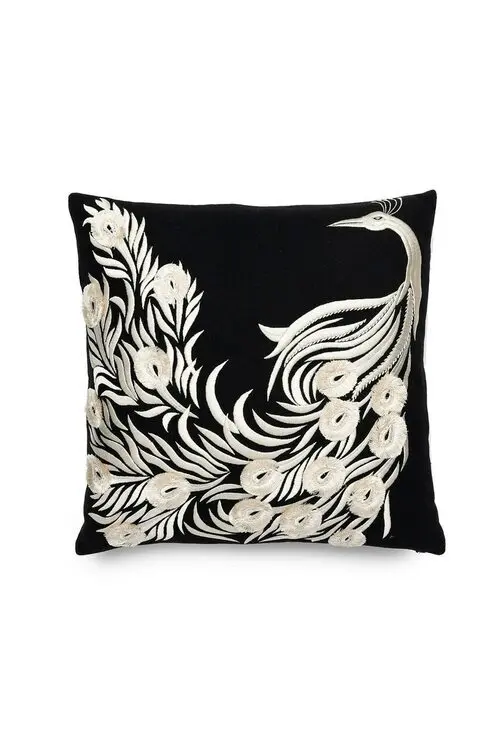 Natori Mayon Peacock Embroidery Pillow Case