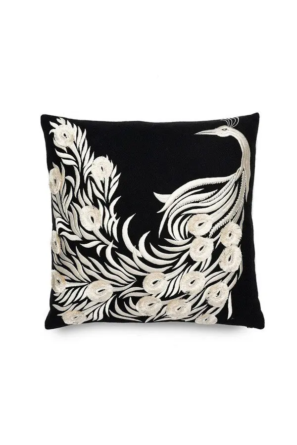 Natori Mayon Peacock Embroidery Pillow Case