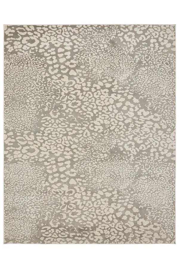 Natori Serengeti- Light Leopard Rug - Grey