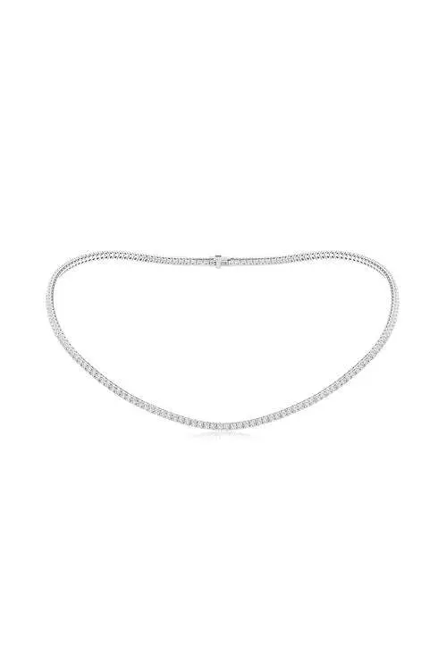 Natori Shangri-la 14k And Diamond Tennis Necklace - Gold