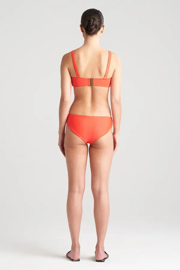 Natori Cheeky Bikini Bottom - Red / Orange