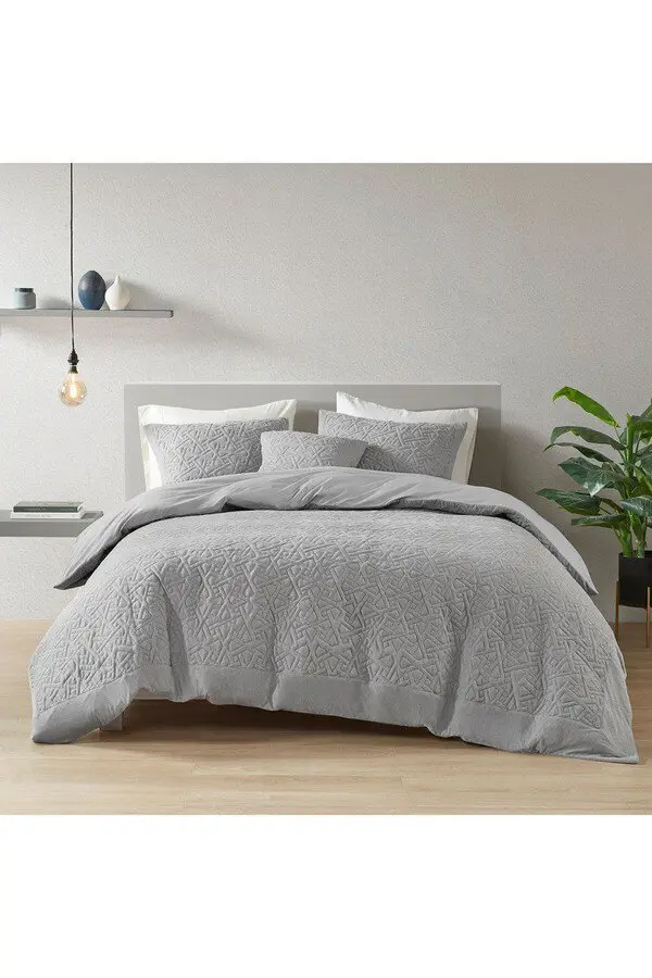 Natori Origami 3-piece Comforter Mini Set