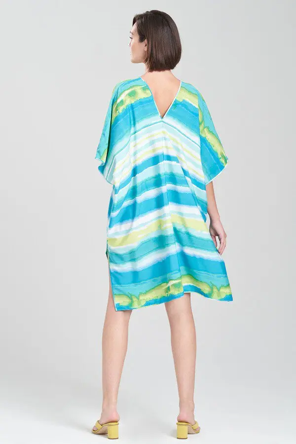 Natori Nikko Getaway Wrap - Aqua