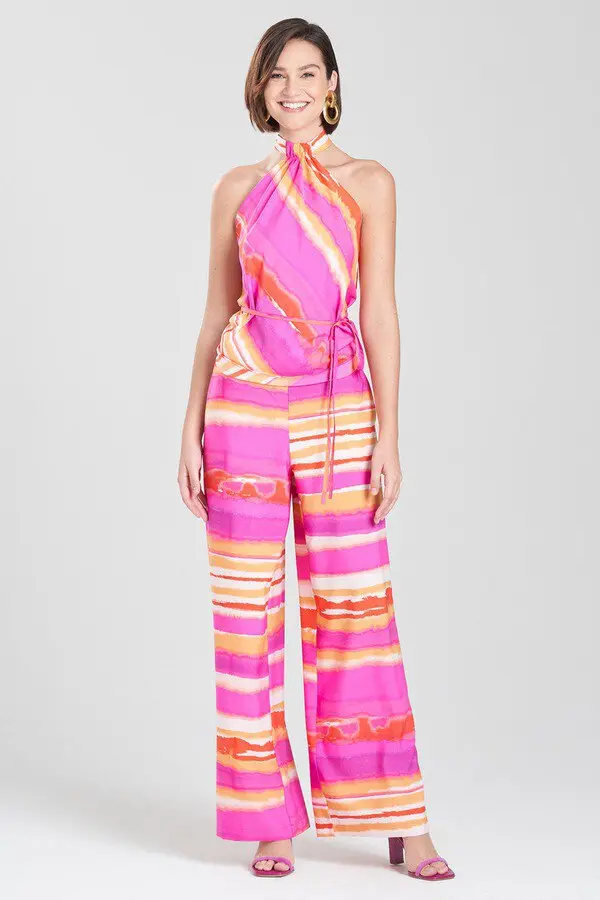 Natori Nikko Getaway Halter Top - Pink