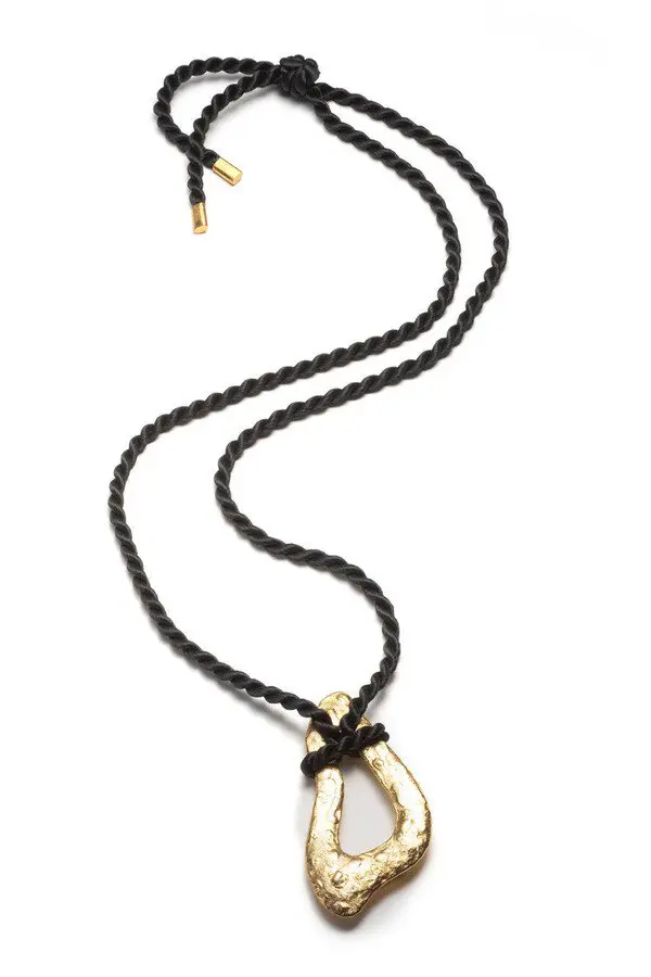 Natori Plated Brass Pendant Necklace - Gold