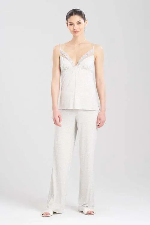 Natori Feathers Essentials Viscose Cami Pj - Gray