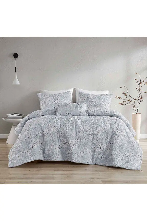 Natori Springtime Garden 4 Piece Comforter Mini Set