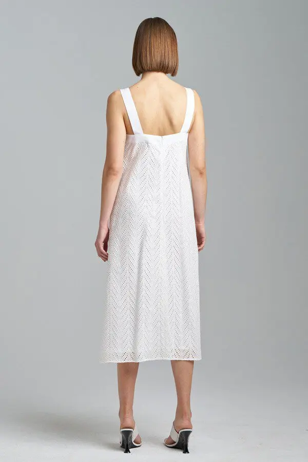 Natori Cotton Eyelet Sundress