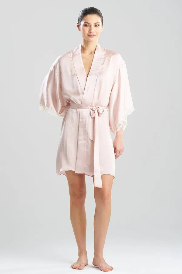 Natori Ashley Icon Lace Wrap - Pink