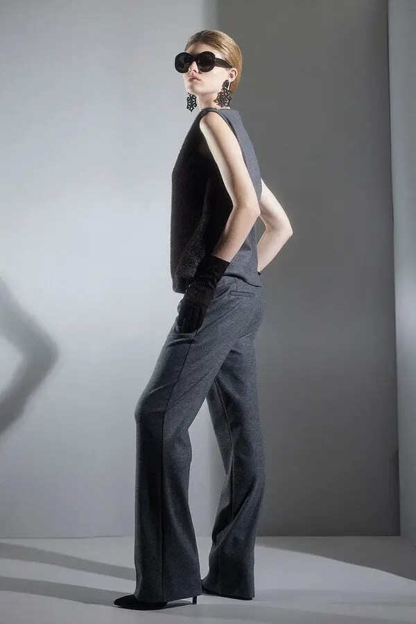 Natori Double Jersey Trousers - Gray
