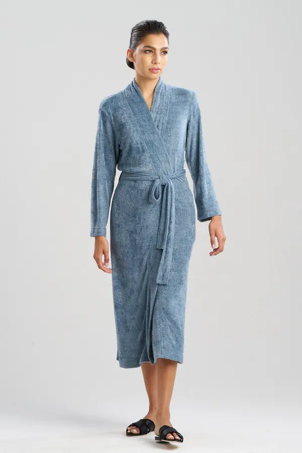 Natori Unwind Robe - Blue