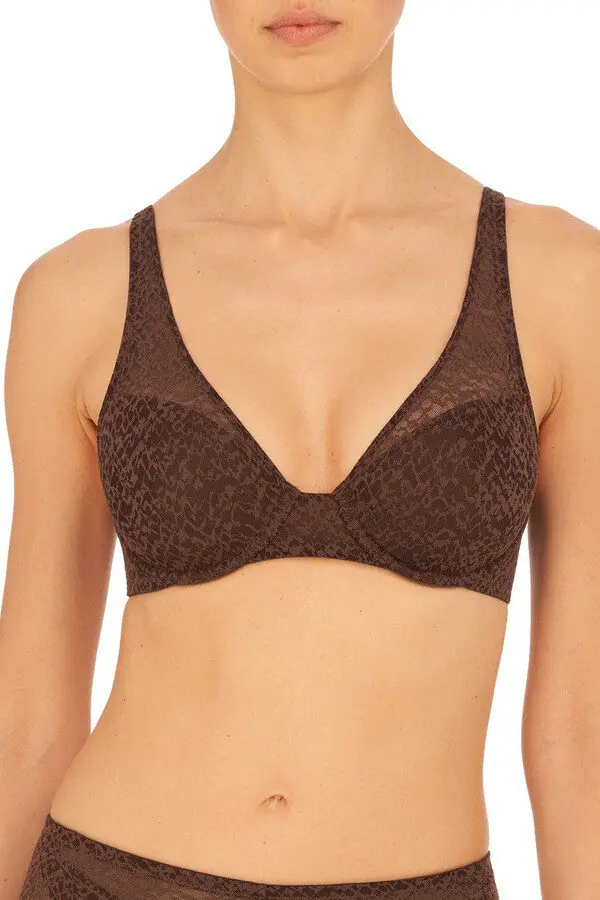 Natori Pretty Smooth Full Fit Contour Underwire Bra - Neutral