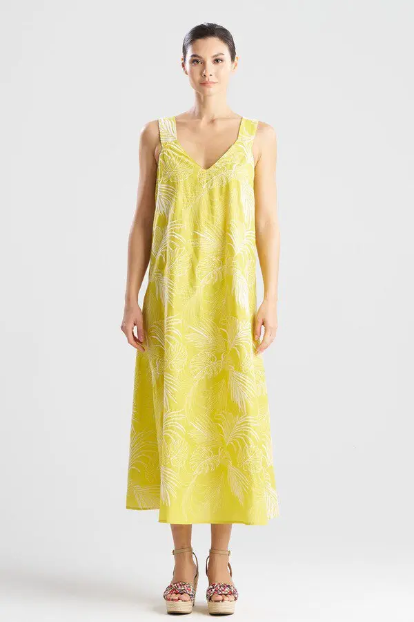 Natori Palm Maxi Dress