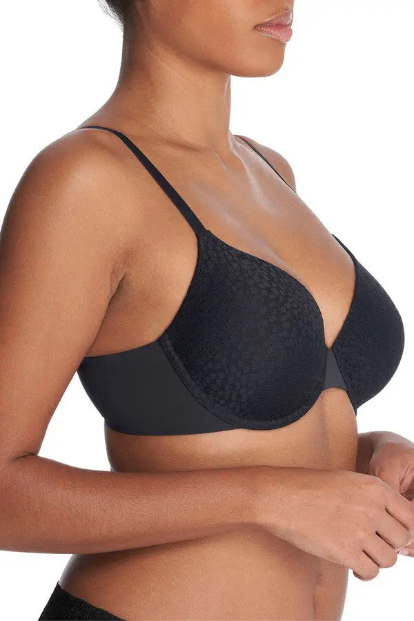 Natori Comfort Evolution Full Fit Memory Foam Convertible Underwire Bra - Black