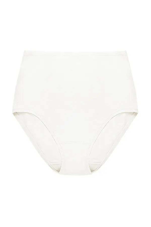 Natori Bliss Bare Cotton High Waist Brief - Neutral