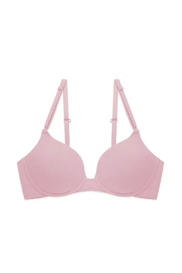 Natori Bliss Cotton Convertible T-shirt Bra - Red