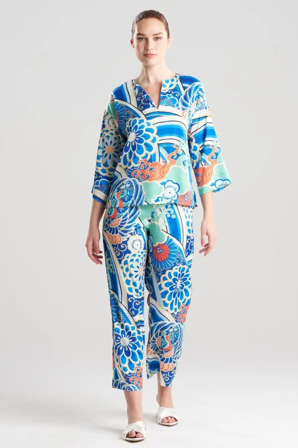 Natori Medallion Pj - Blue