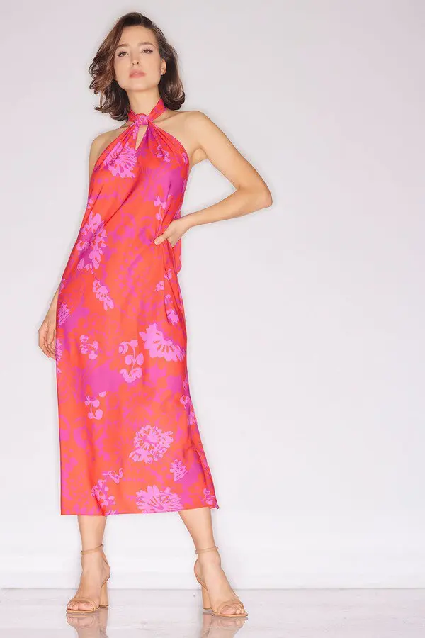 Natori Halterneck Dress