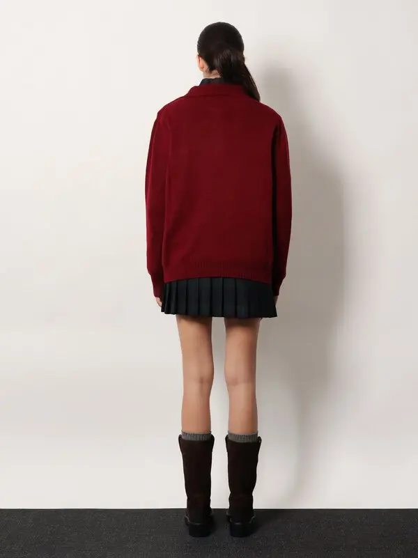 Miu Miu Cashmere Polo Sweater
