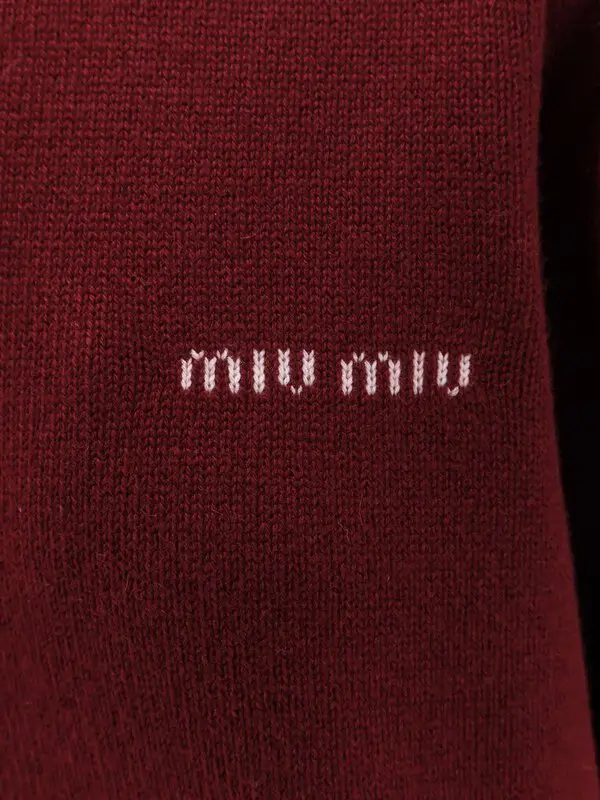 Miu Miu Cashmere Polo Sweater