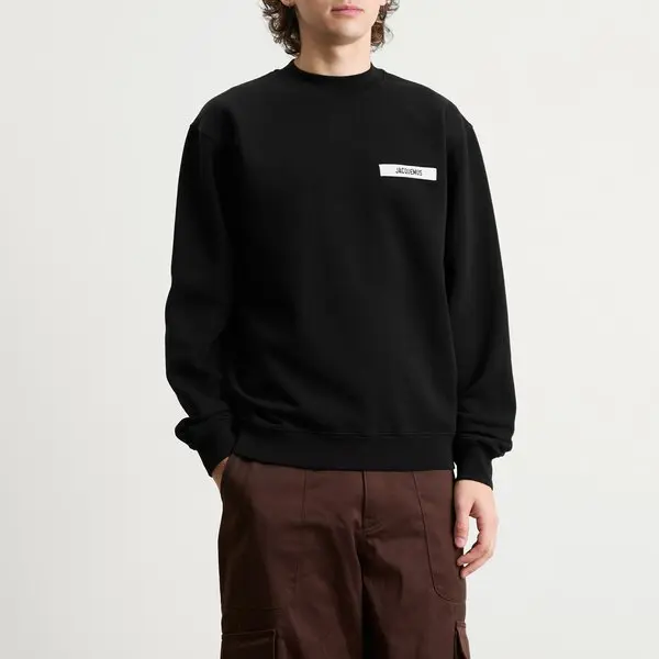 Jacquemus Grosgrain Logo Sweatshirt