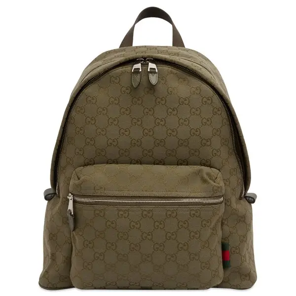 Gucci Neo Original Backpack In Green - 40% Off | Editorialist display picture 2