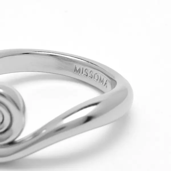 MISSOMA Spiral Stacking Ring - Silver