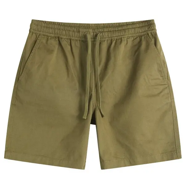 Universal Works Beach Shorts - Light Olive