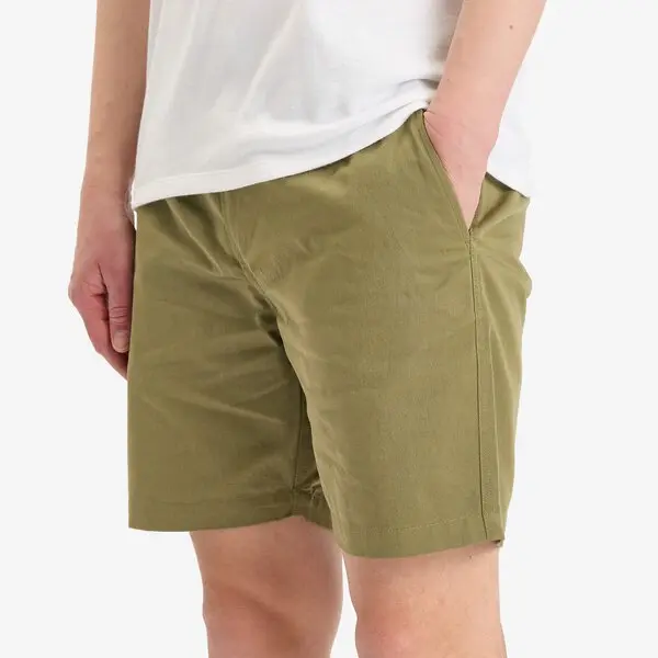Universal Works Beach Shorts - Light Olive