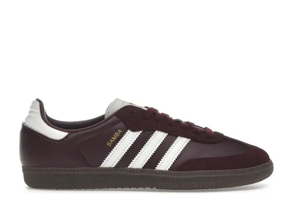 Adidas Samba Og Sneakers - Maroon/off White/gum