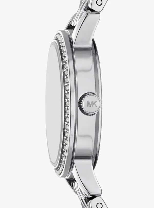 Michael Kors Mini Pavé Stainless Steel Watch