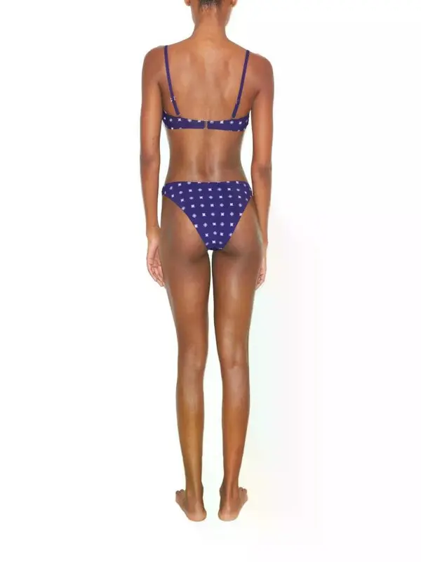 Tory Burch Geometric-pattern Bikini Bottom