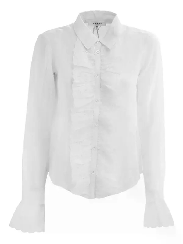 FRAME Ruffled Shirt