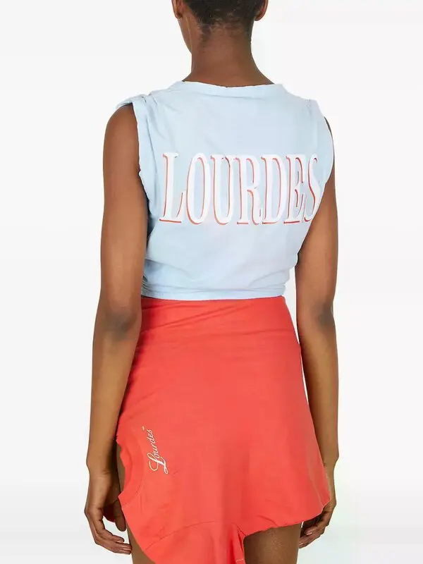 LOURDES Logo-print Tank Top
