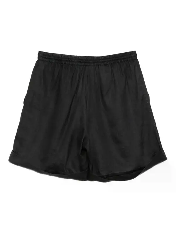 BOSS Twisted-drawstring Ramie Shorts