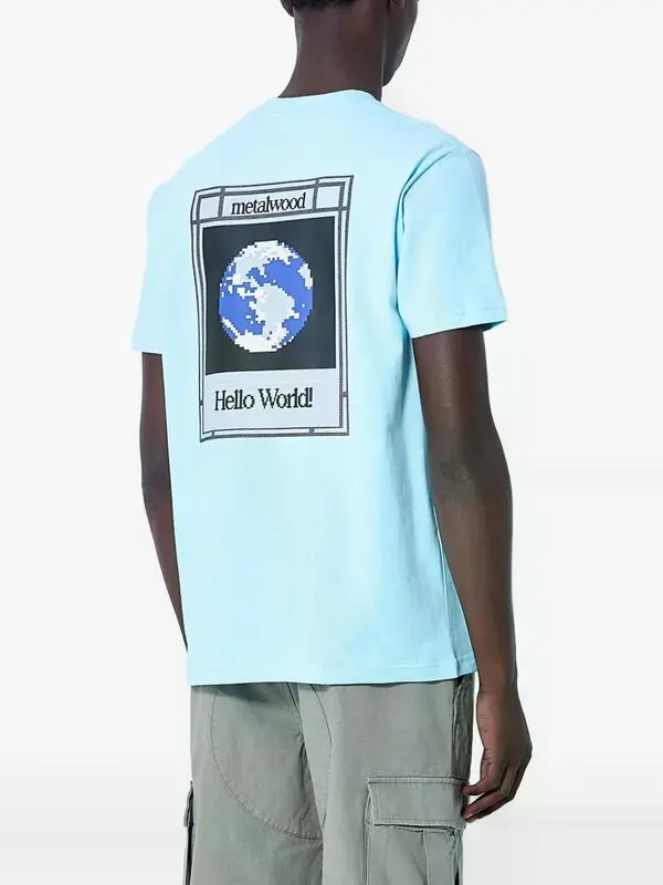 METALWOOD STUDIO Logo-print T-shirt