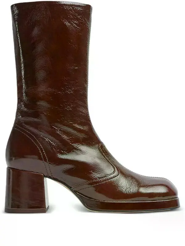 MIISTA Cass Patent-leather Boots