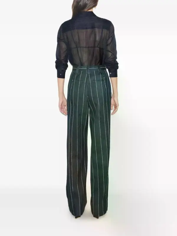 Tory Burch Striped-pattern Trousers