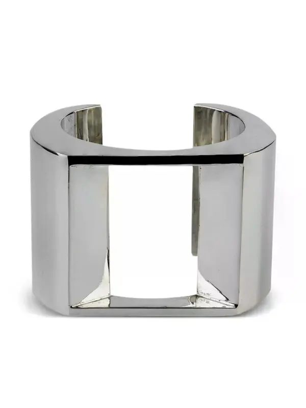 PARTS OF FOUR Sterling Crescent Plane Gateway Bracelet - Silver