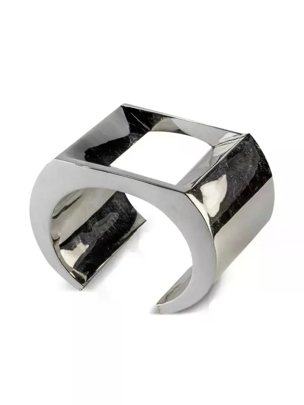 PARTS OF FOUR Sterling Crescent Plane Gateway Bracelet - Silver